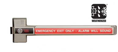 Detex ECL-230X-W Alarm Dead Bolt Exit Control Lock, Weatherized