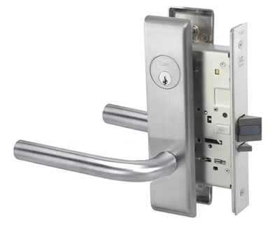 Accentra (Yale) PNCN8891FL Fail Secure Mortise Electrified Lever Lock ...