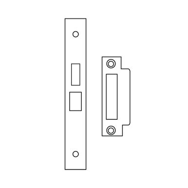 Accentra (Yale) 50-0020-8802 Armor Front and Strike Pack for 8802, 8811 ...
