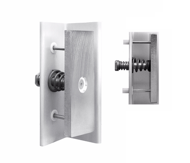 Securitron SASM Shock Absorbing Strike Mount for M32, M62, M82, Zinc Plated