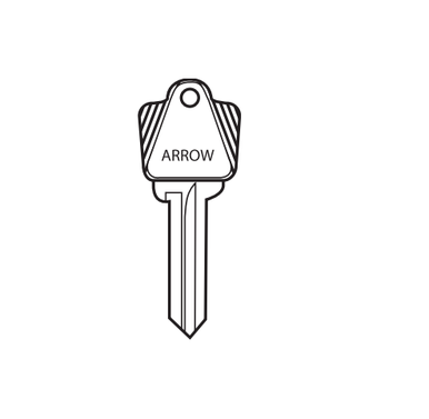Arrow K6 6-pin Key Blank, Standard "K" Bow