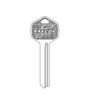 Falcon KB628 SFIC Standard Key Blank