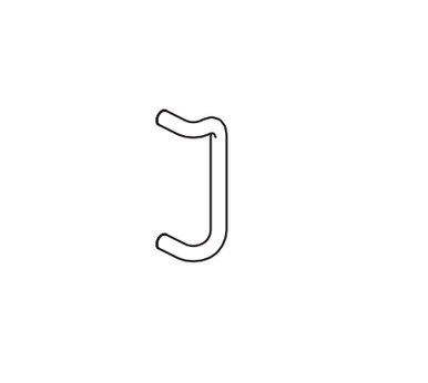 Kawneer KW137730 Arch Classic CO-9 PULL for Single Acting Door w/ Exit ...