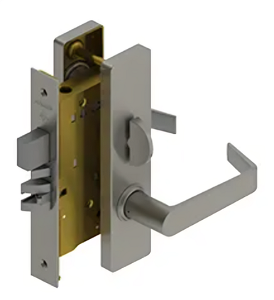 Hager 3853E 26D WTN FULL Entry Mortise Lock w/ Withnell Lever and ...