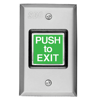 SDC 423U Push to Exit Button Switch, Electronic Timer, Adjustable 1-60 ...