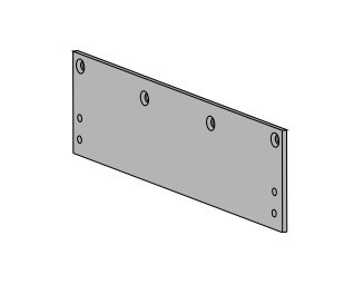 Falcon SC80A-18PA DKB Mounting Plate - PA, for SC80 Series Closer, Dark ...