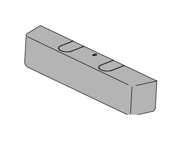 alcon SC80A-72FC AL FULL Cover, for SC80 Series Closer, Aluminum Painted