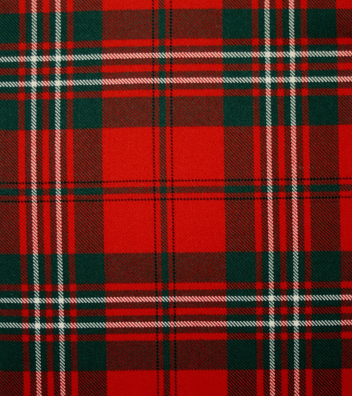 Scott Red Modern Heavy Weight Clan Family Tartan Scottish Lochcarron