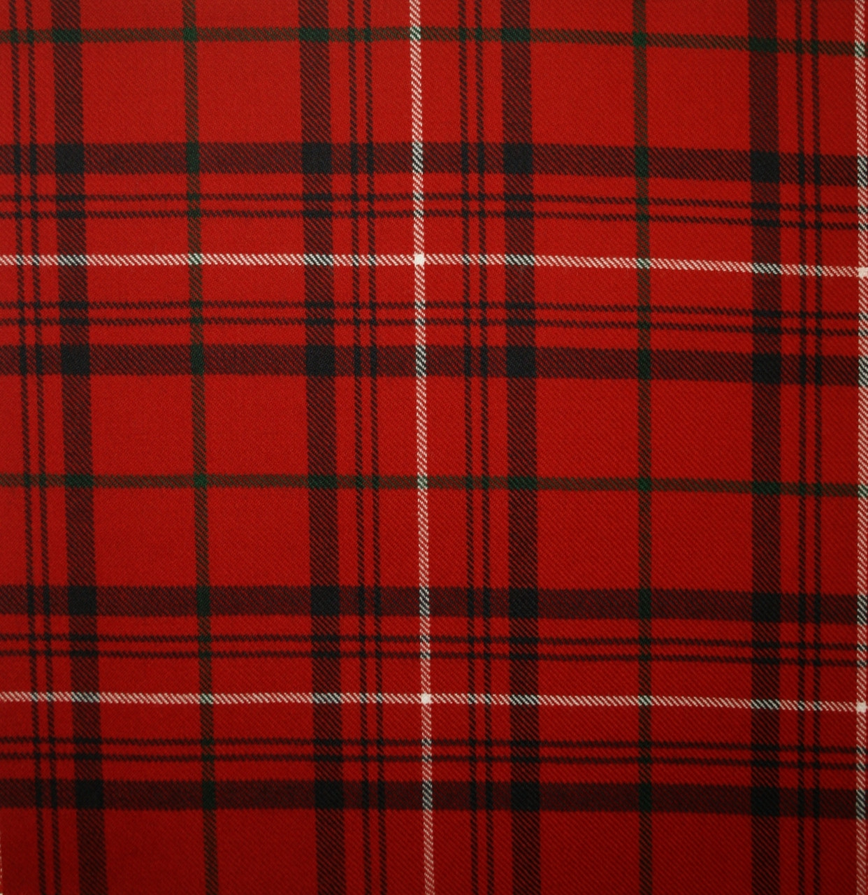 Rose Red Modern Light Weight Clan Family Tartan Scottish Lochcarron