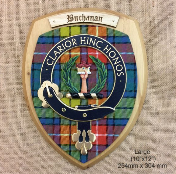 Clan Plaque | Scottish Lion
