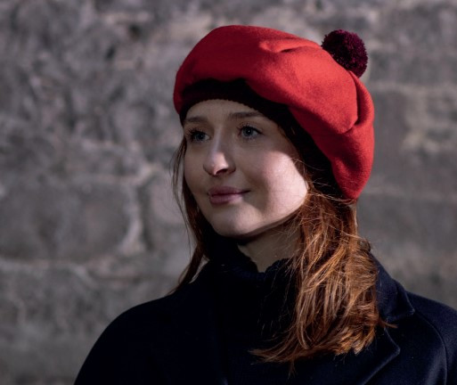 Red Scottish Tam | Scottish Lion