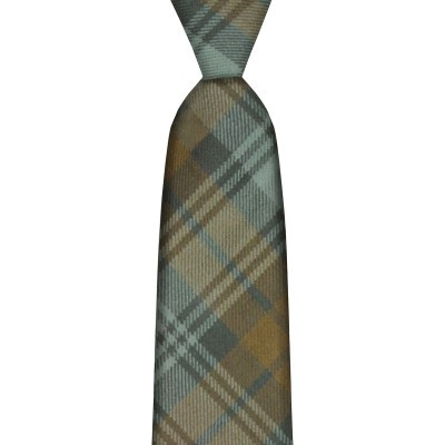 Black Watch Weathered Tartan Tie | Scottish Lion