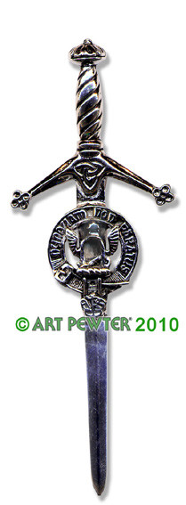 JOHNSTONE Clan Kilt Pin