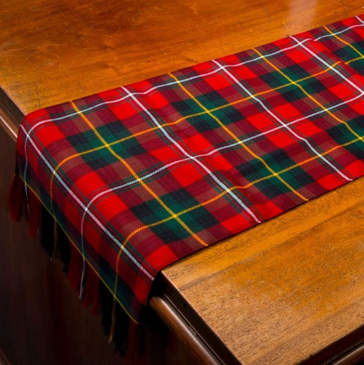 Tartan Table Runner | Scottish Lion