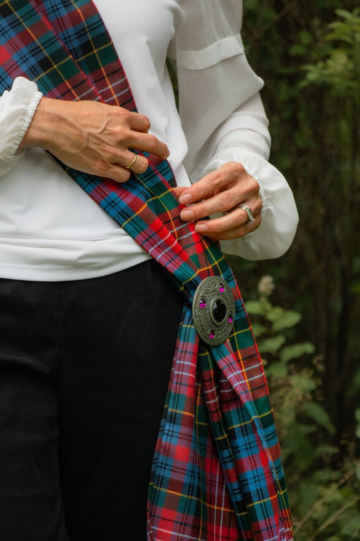 Tartan Sash | Scottish Lion