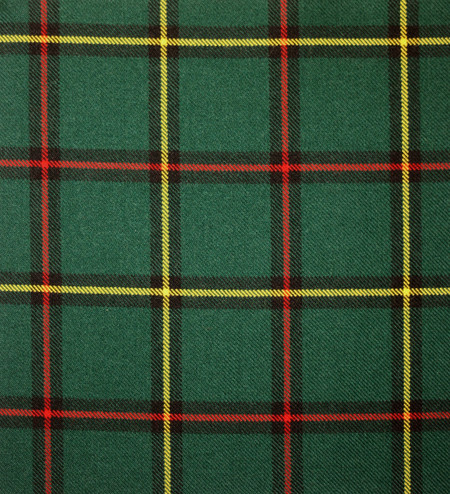 Marr Green Modern Heavy Weight Clan Family Tartan Scottish Lochcarron