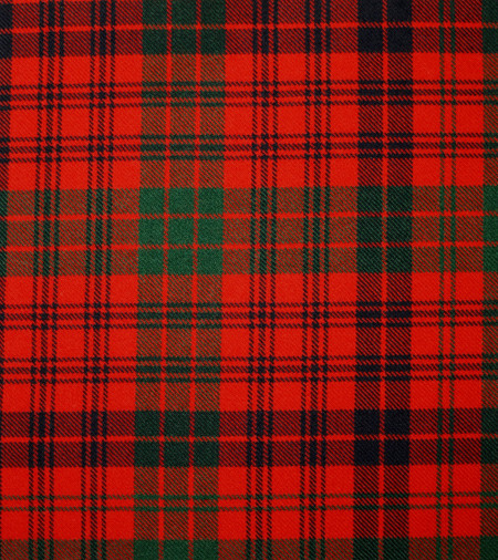 Ross Red Modern Heavy Weight Clan Family Tartan Scottish Lochcarron