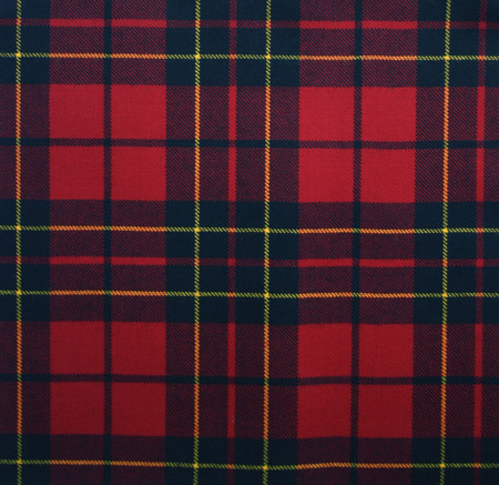 Brodie Red Modern Light Weight Clan Family Tartan Scottish Lochcarron