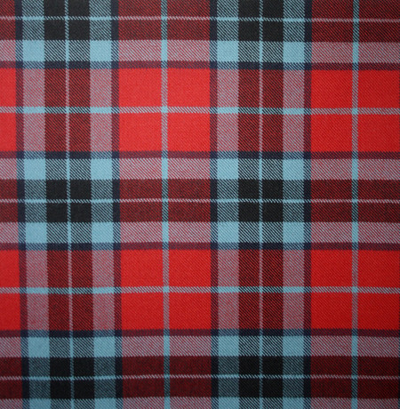 Thompson Red Modern Light Weight Clan Family Tartan Scottish Lochcarron