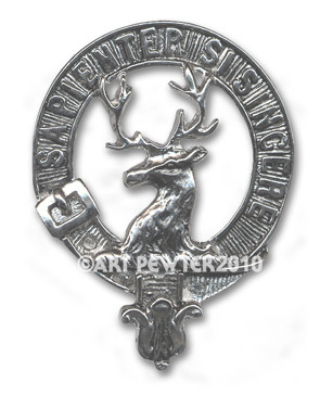 DAVIDSON CLAN CREST BADGE