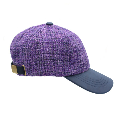 Lavender Tweed Baseball Cap | Scottish Lion