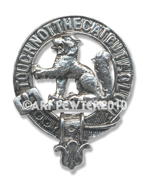 MACPHERSON CLAN CREST BADGE