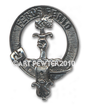 CHISHOLM CLAN CREST BADGE