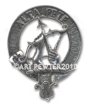 FLETCHER CLAN CREST BADGE