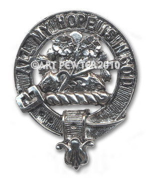 FRASER CLAN CREST BADGE