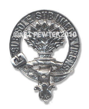 IRVINE CLAN CREST BADGE