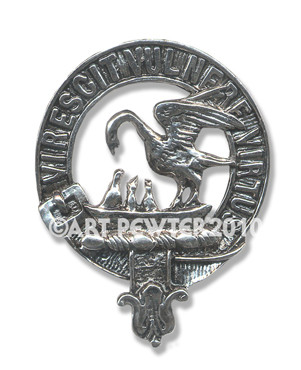 STEWART CLAN CREST BADGE
