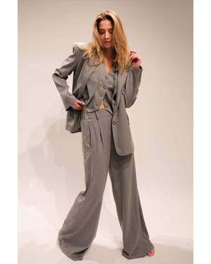 EST'SEVEN JILDAU TROUSER 2 Grijs