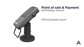 APA-B POS universal pinpad stand