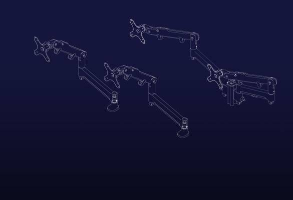 Pros and Cons of using a dual monitor mount versus two separate monitor ...