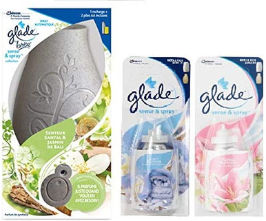 Glade Sense & Spray Collection Automatic Spray Bali Sandalwood ...