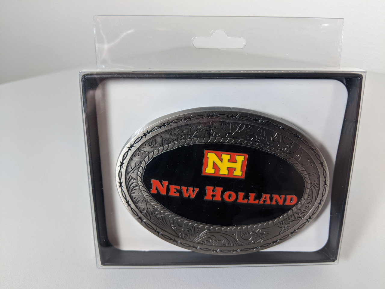 New Holland Western Enamel Belt Buckle by SpecCast - Town and Country ...