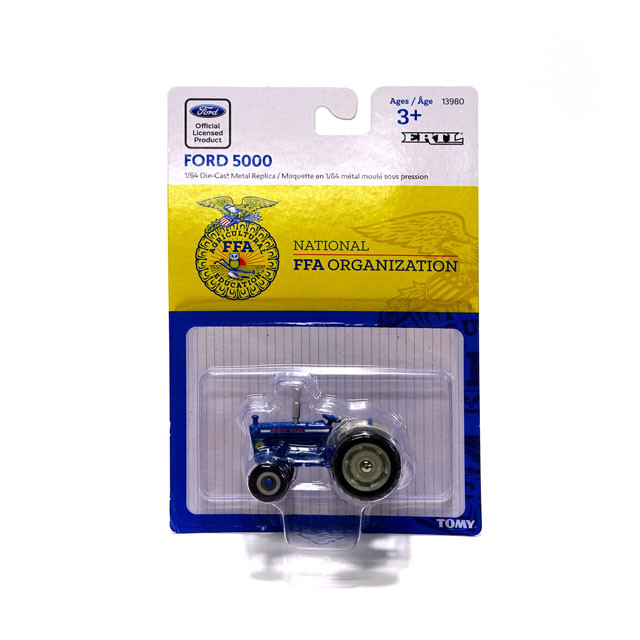 1:64 Ford 5000 Diesel Tractor with WF and FFA Logo by Ertl - Town and ...