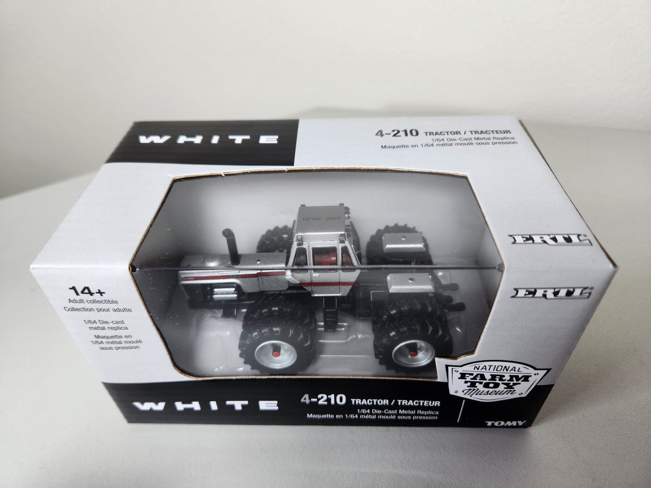 1:64 White 4-210 4WD, NFTM Edition by Ertl - Town and Country Toys, LLC