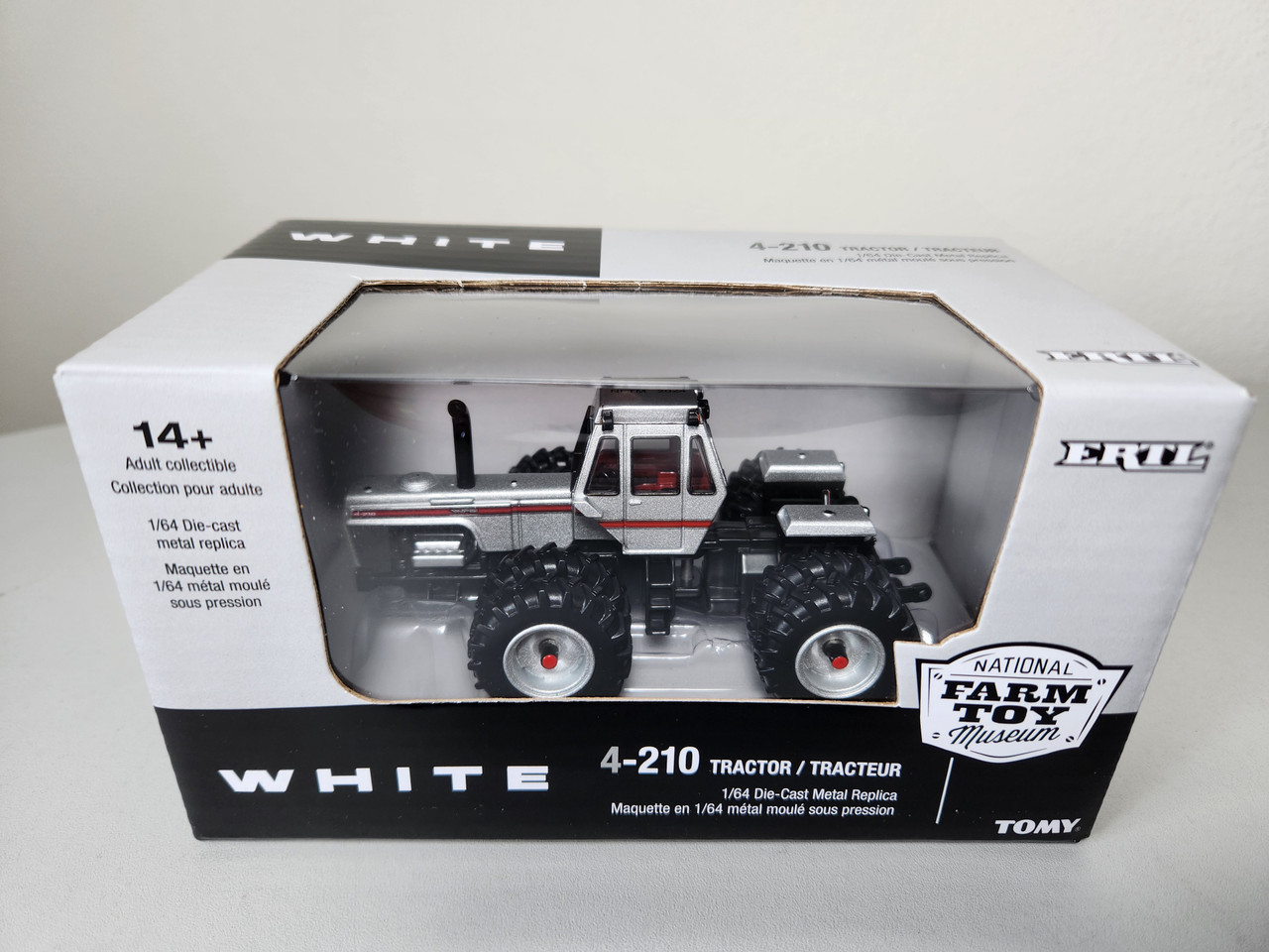 1:64 White 4-210 4WD, NFTM Edition by Ertl - Town and Country Toys, LLC