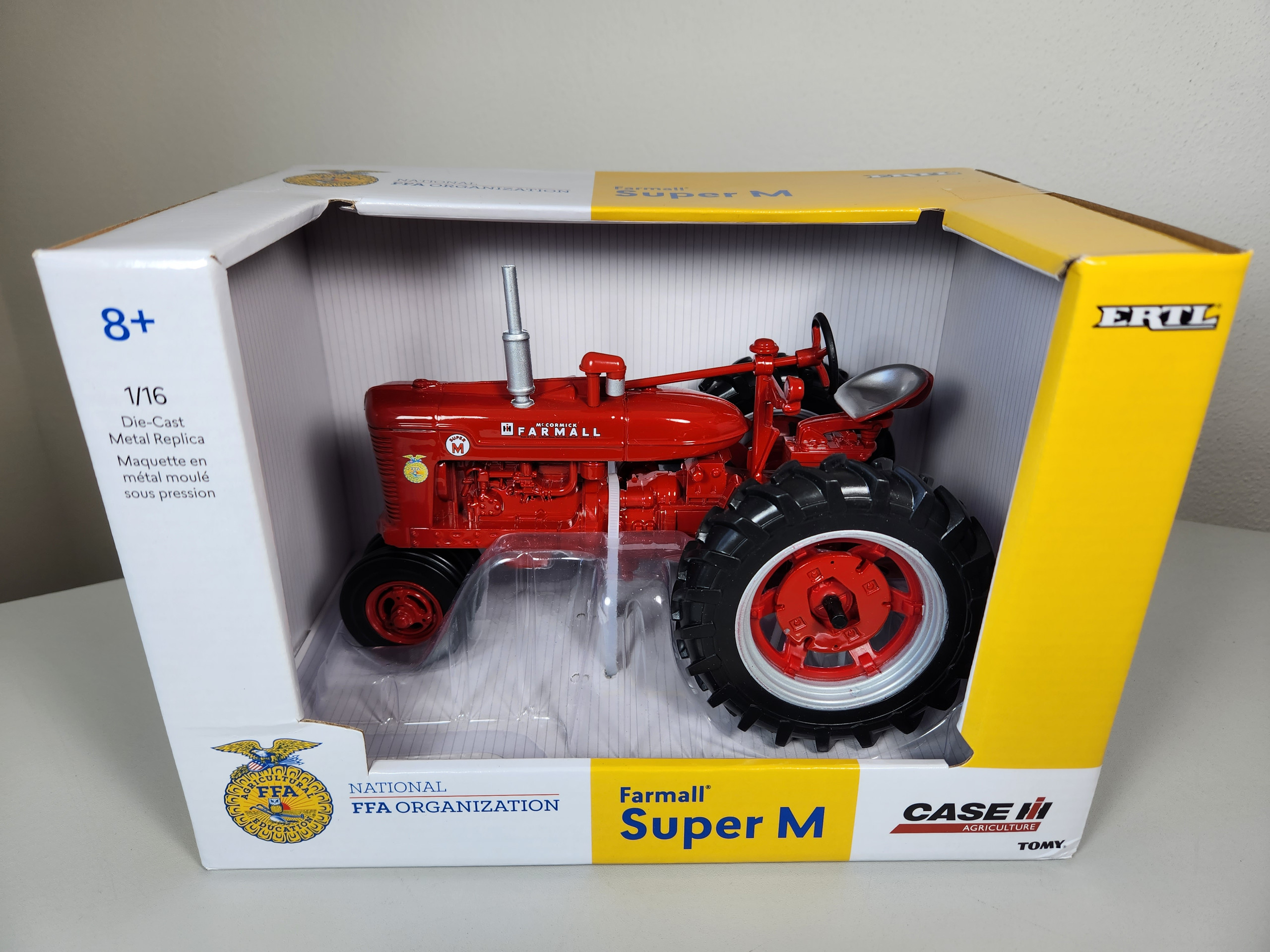 1:16 Farmall Super M Tractor with Narrow Front and FFA Logo by Ertl ...
