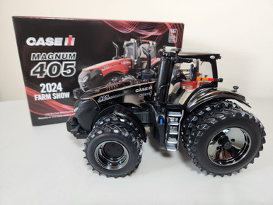 1:32 Case IH Magnum 405, FWA, Duals, 2024 Farm Show Black Chrome Chase ...