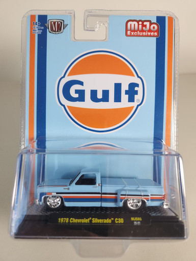 1:64 1978 Chevrolet Silverado C30 Square Body Lowered Dually, Gulf ...