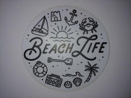 Beach Life Sticker > Stickers > Beach Accessories | BeachNecessities.com