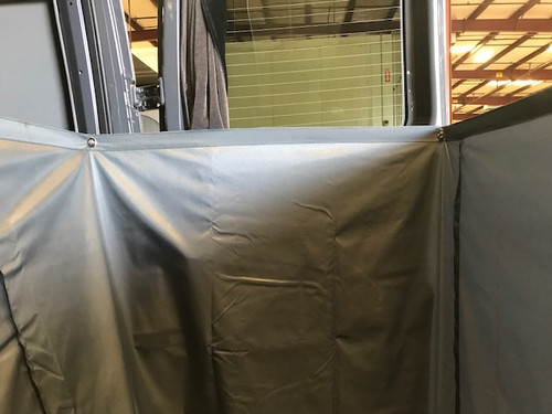 Sprinter Shower Curtain Rear Doors | Field Van