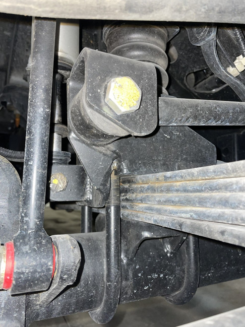 E-Series Front Axle Spring Plate Set (Lower Shock Mounts)