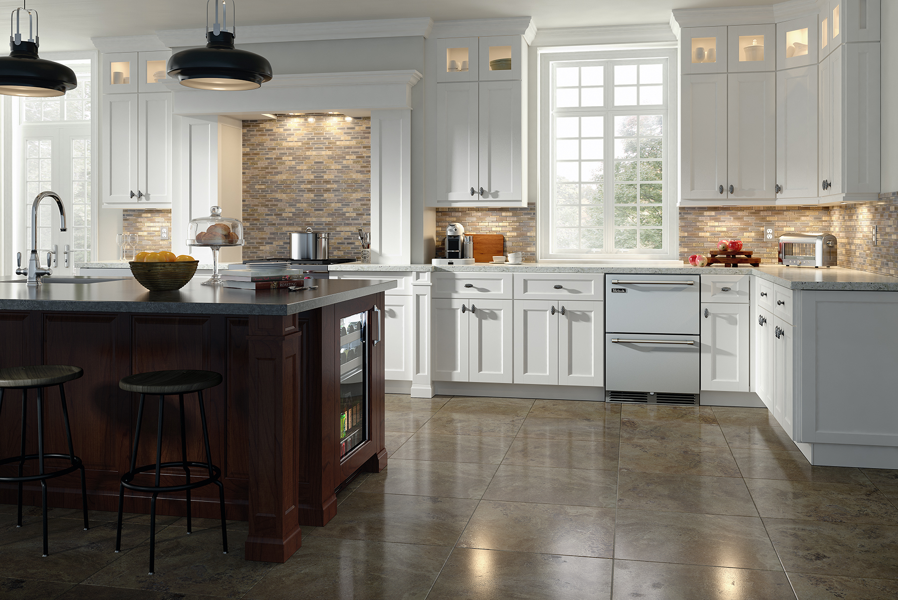 Prestige 24 Inch Signature Series Dual-Zone Refrigerator/Freezer ...