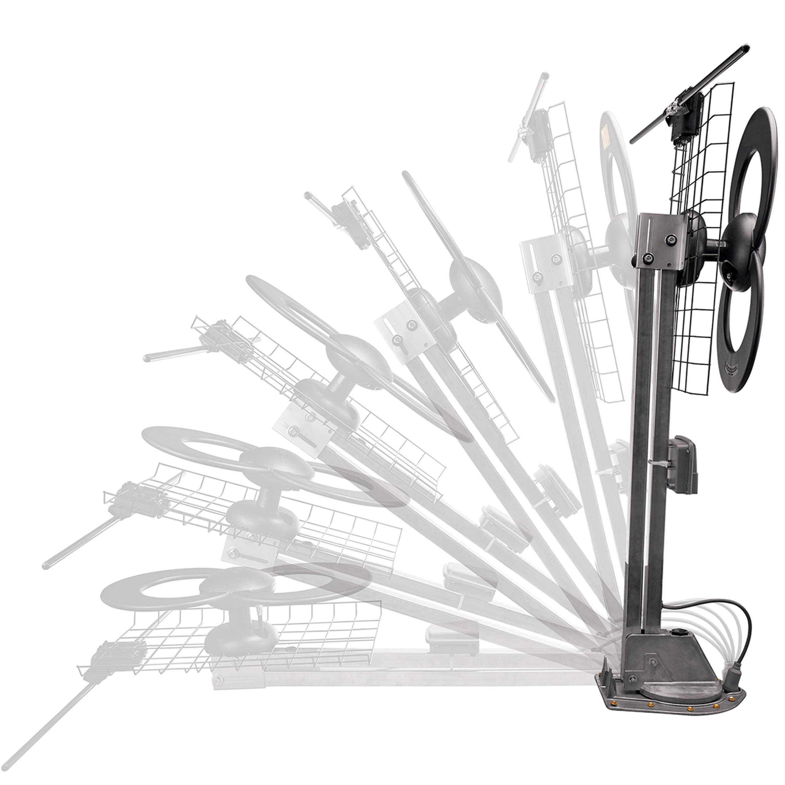 ClearStream 2 RV On-The-Go UHF VHF Amplified HDTV Antenna