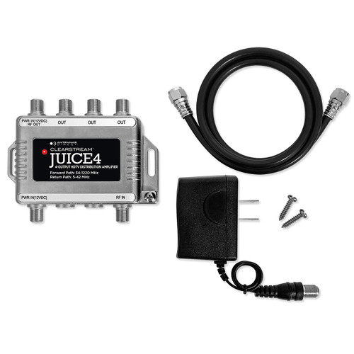 Bundle - ClearStream 4MAX Indoor / Outdoor HD TV Antenna, 20-inch Mast ...