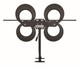 Bundle - ClearStream 4MAX Indoor / Outdoor HD TV Antenna, 20-inch Mast ...