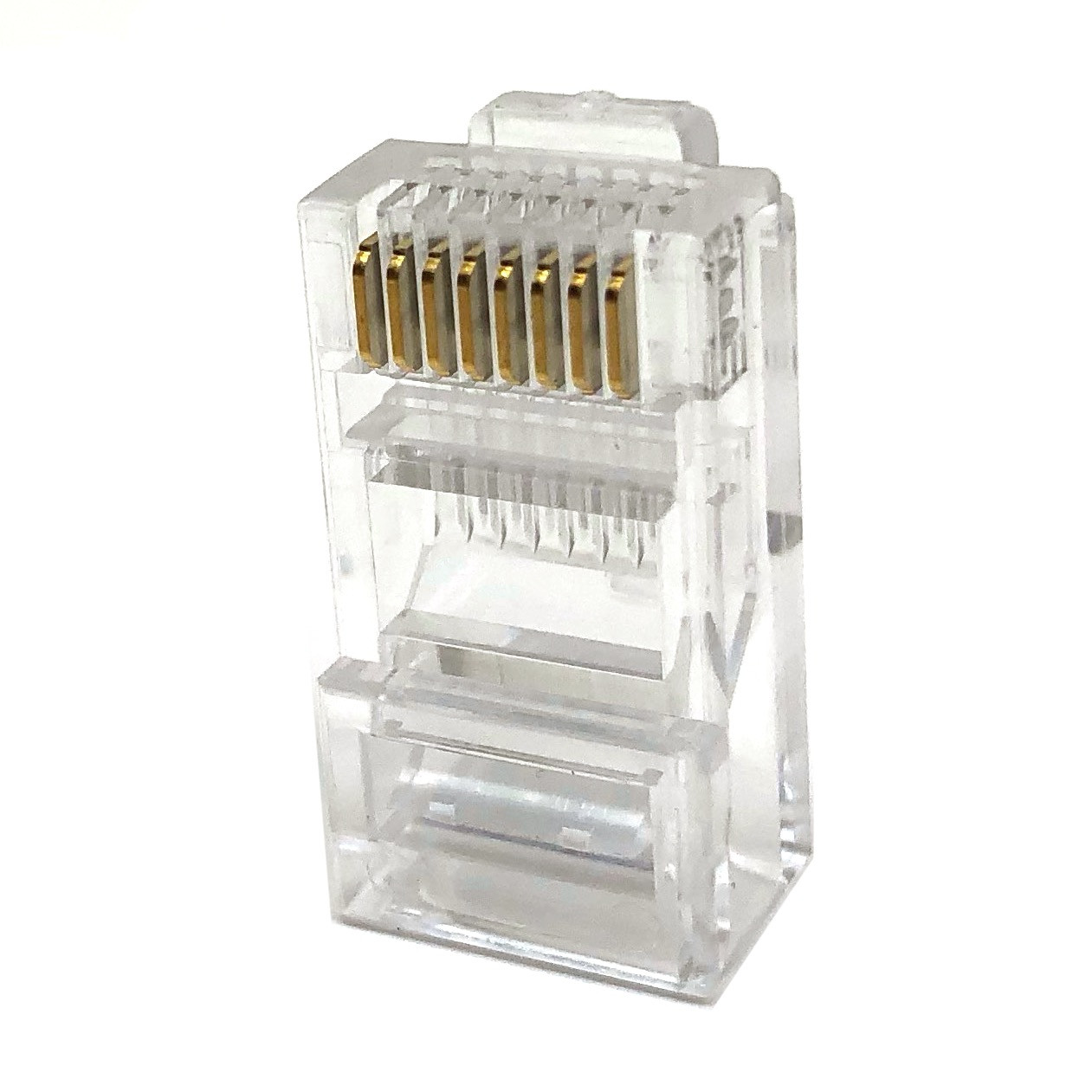 Cat5E RJ45 Modular Connectors (100 Pack) - Micro Connectors, Inc.
